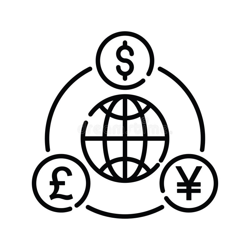 Market Changes Vector Outline Icon Style Illustration. EPS 10 File ...