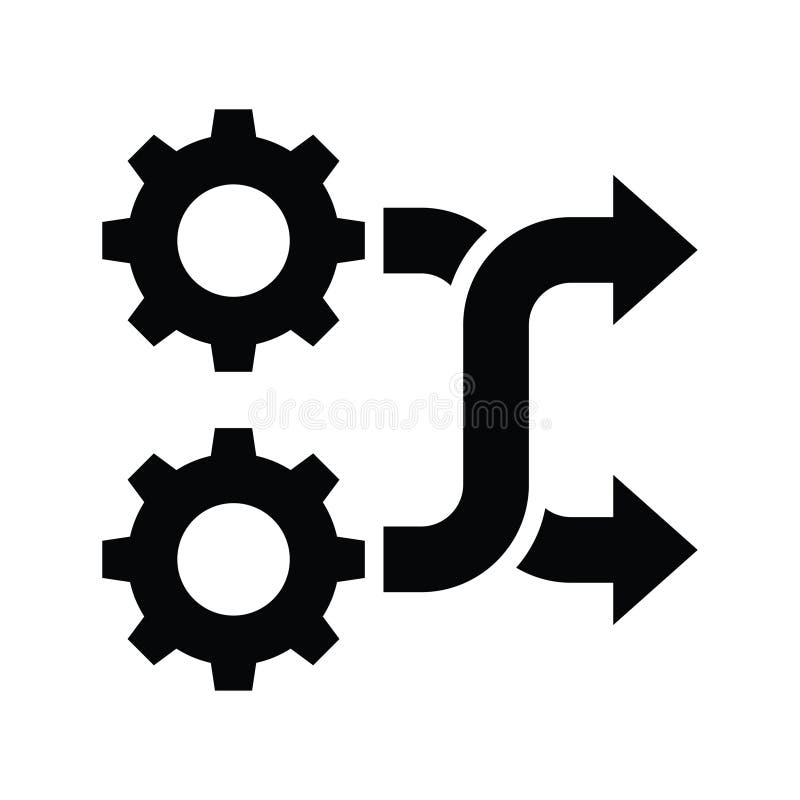 Optimization Vector Solid Icon Style Illustration. EPS 10 File Stock ...