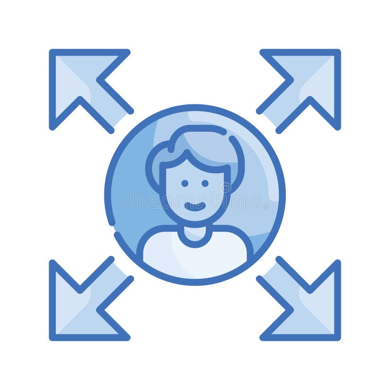 Business Opportunity Vector Blue Series Icon Style Illustration. EPS 10 ...