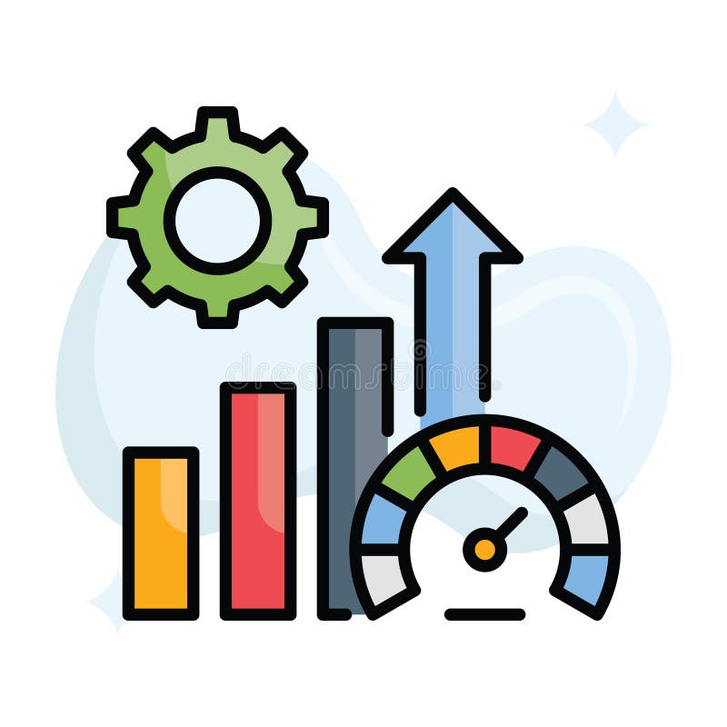 Performance Vector Filled Outline Icon Style Illustration. EPS 10 File ...