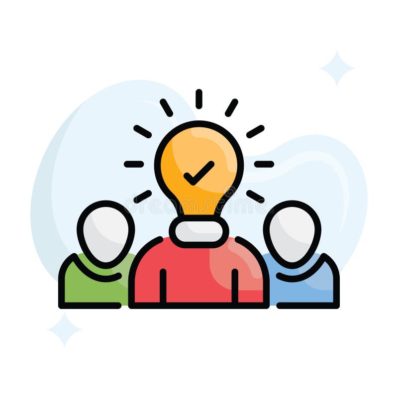 Ideas Vector Gradient Icon Style Illustration. EPS 10 File Stock Vector ...