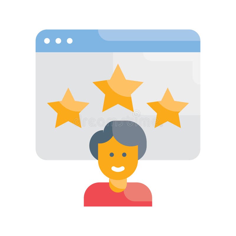 Customer Response Rate Vector Flat Icon Style Illustration. EPS 10 File ...