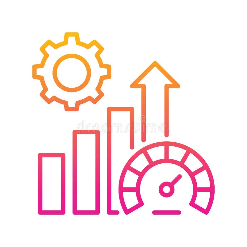 Performance Vector Gradient Icon Style Illustration. EPS 10 File Stock ...
