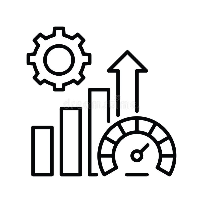 Performance Vector Gradient Icon Style Illustration. EPS 10 File Stock ...