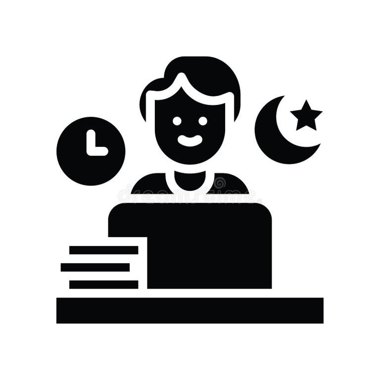 Work Hand Vector Solid Icon Style Illustration. EPS 10 File Stock ...