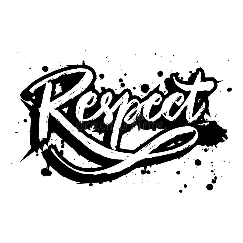 Respect Font Stock Illustrations – 1,683 Respect Font Stock ...
