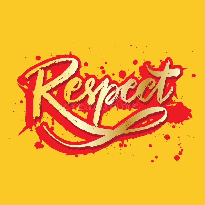 Respect Font Stock Illustrations – 1,683 Respect Font Stock ...