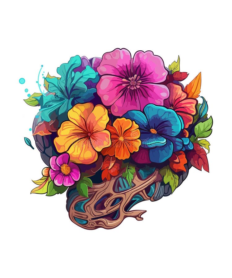 Brain Boho Stock Illustrations – 270 Brain Boho Stock Illustrations ...