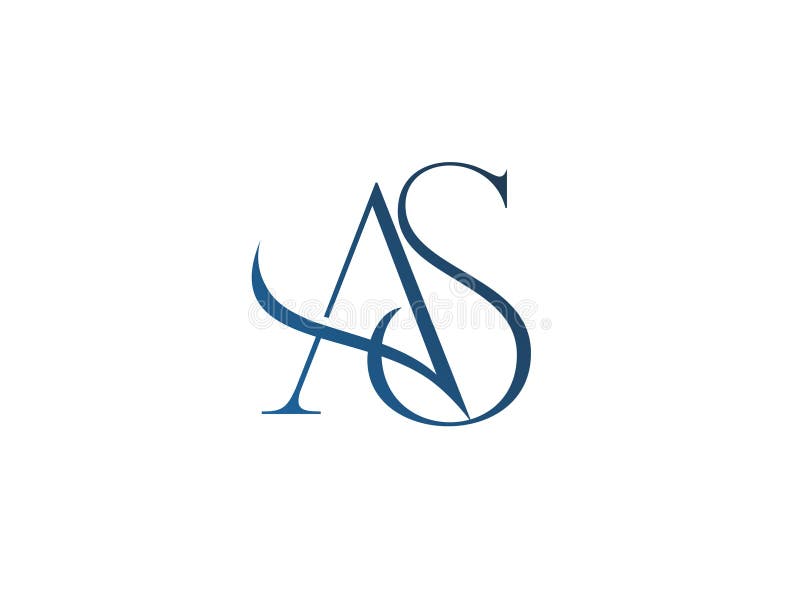 AS Letter Logo Design. Cretive SA Letter Logo. a Logo. S Letter ...