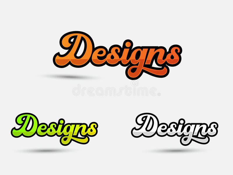 Designs Text Logo Design. Design Logo. Logo Design. Style. Premium ...