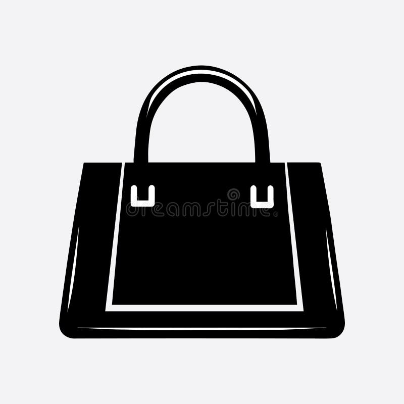 Bag Symbol Vector Logo Editable and Changeable Color Handbag Stock ...