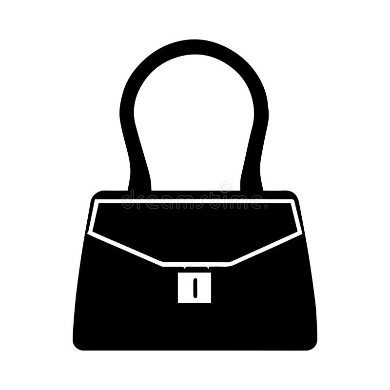 Bag Symbol Vector Logo Editable and Changeable Color Handbag Stock ...