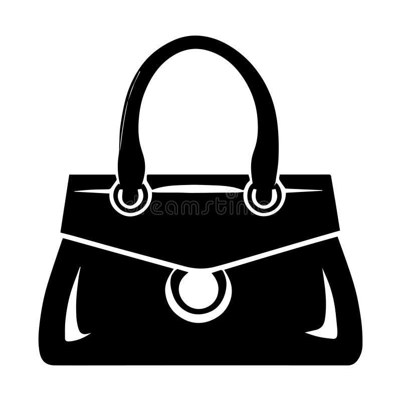 Bag Symbol Vector Logo Editable and Changeable Color Handbag Stock ...