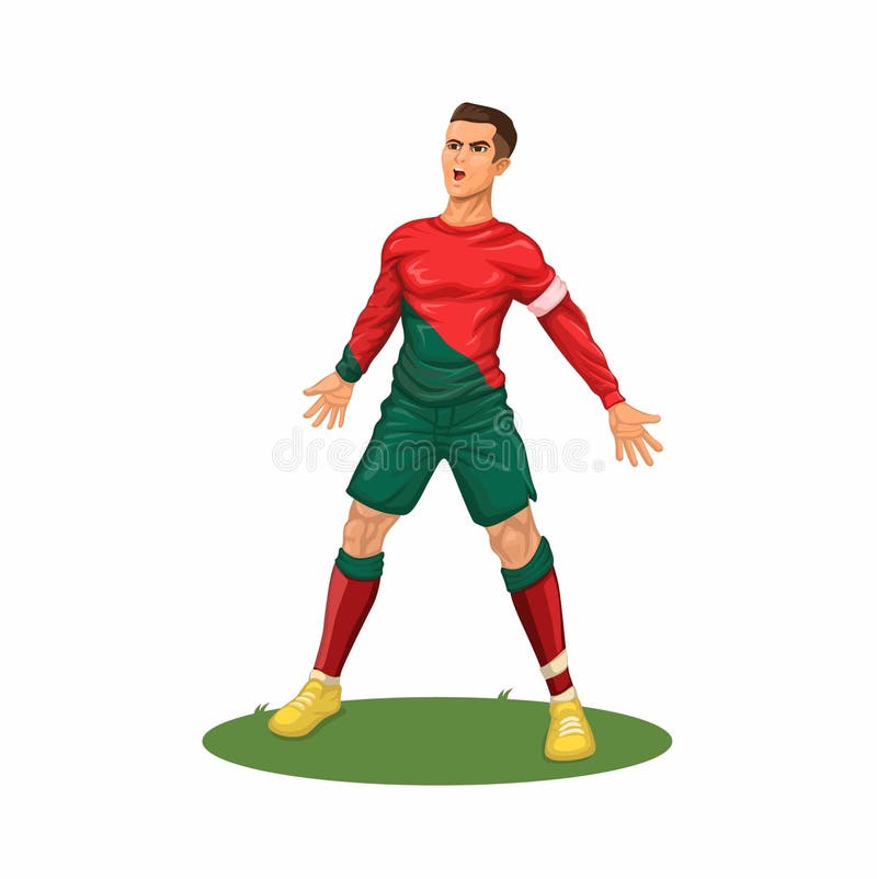 Cartoon Ronaldo Stock Illustrations – 73 Cartoon Ronaldo Stock ...