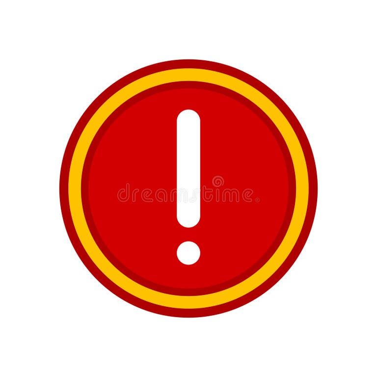 Dangerous Exclamation Mark Symbol Warning Sign Vector Graphics. Help ...