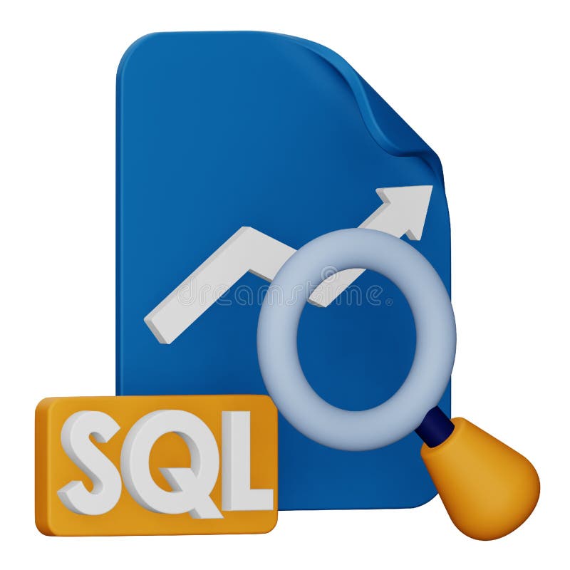 Query Analysis 3d Rendering Isometric Icon. Stock Vector - Illustration ...