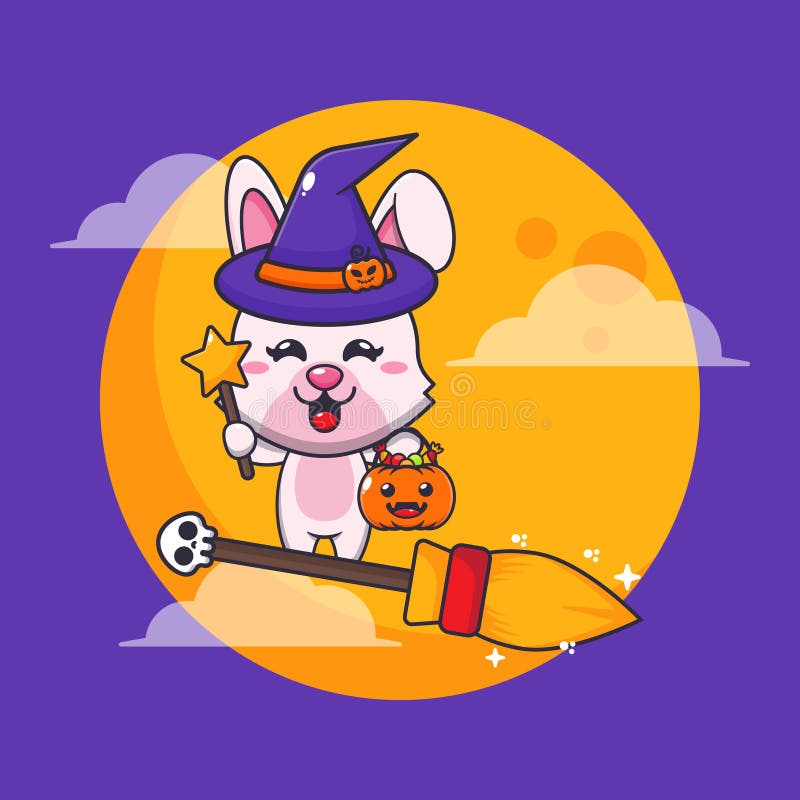 Witch Bunny Stock Illustrations – 1,367 Witch Bunny Stock Illustrations ...