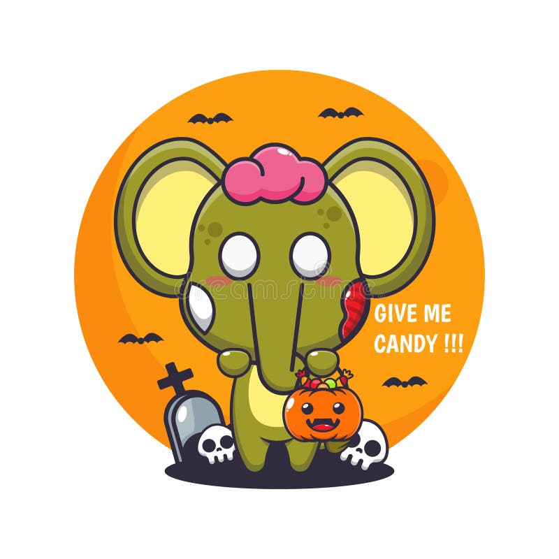 Zombie Elephant Stock Illustrations – 26 Zombie Elephant Stock ...