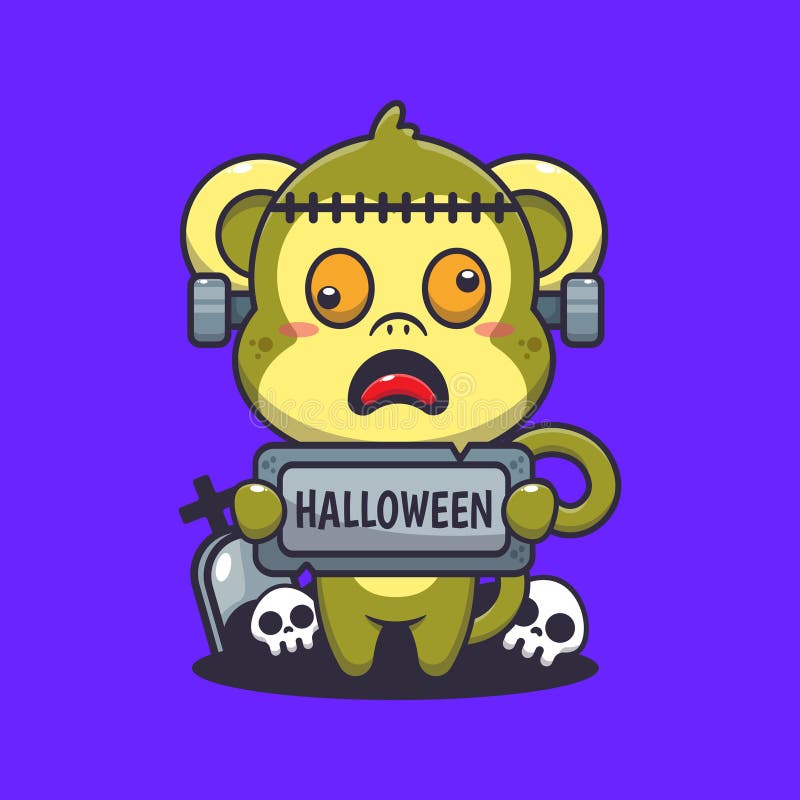 Zombie Monkey Cartoon Stock Illustrations – 61 Zombie Monkey Cartoon ...