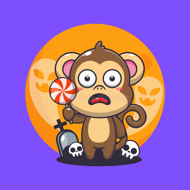 Cartoon Scared Monkey Stock Illustrations – 92 Cartoon Scared Monkey ...