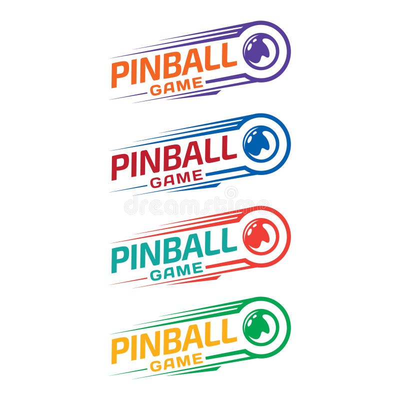 Pinball Logo Stock Illustrations – 152 Pinball Logo Stock Illustrations ...