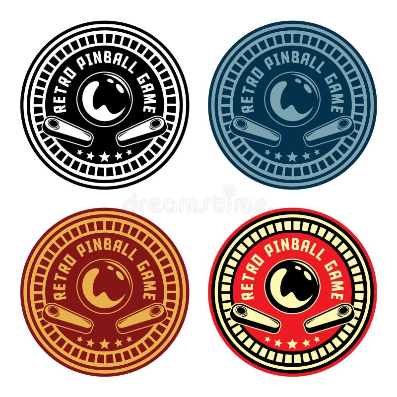 Pinball Logo Stock Illustrations – 147 Pinball Logo Stock Illustrations ...
