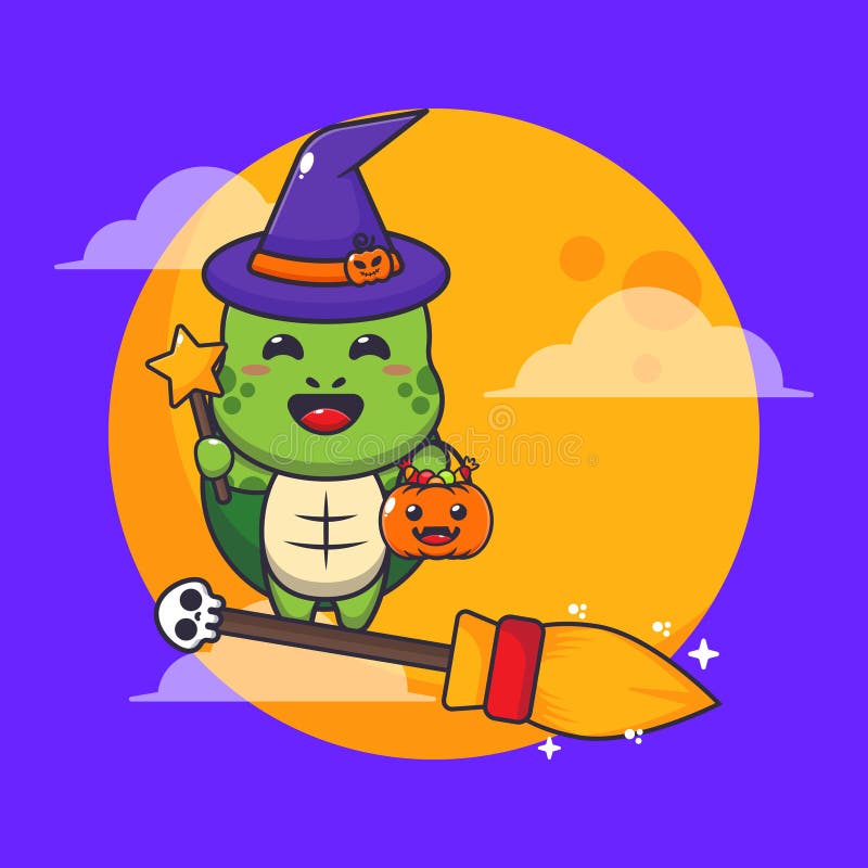 Witch Turtle Stock Illustrations – 188 Witch Turtle Stock Illustrations ...