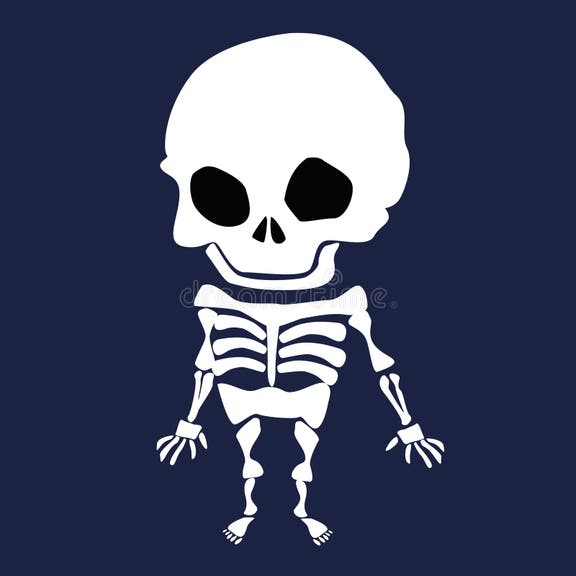 Halloween Vectors, Illustrations, Emojis, and Patterns. Skeleton in ...