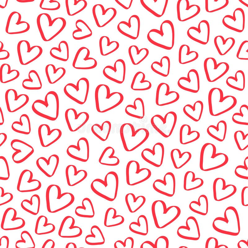 Red Heart Outline Transparent Background Stock Illustrations – 278 Red ...