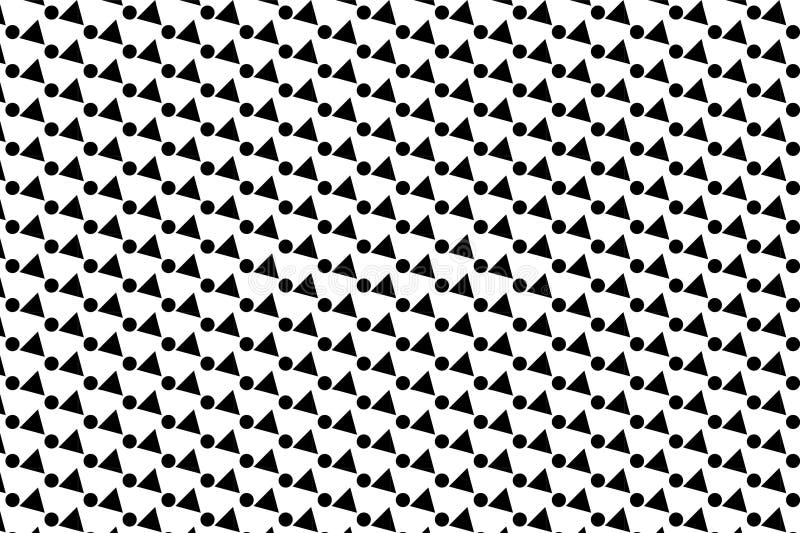 Geometric of Triangle and Dots. Set 1 Stock Illustration - Illustration ...