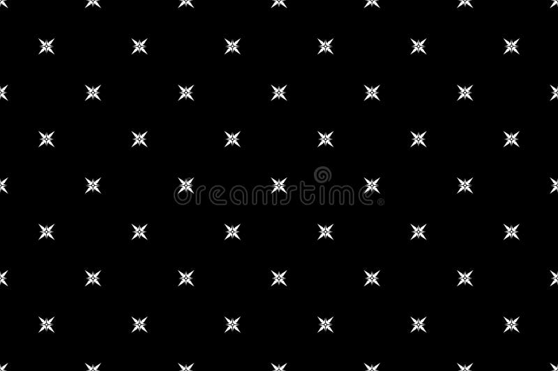 Seamless of Stars of Grid Pattern. Set 5 Stock Illustration ...