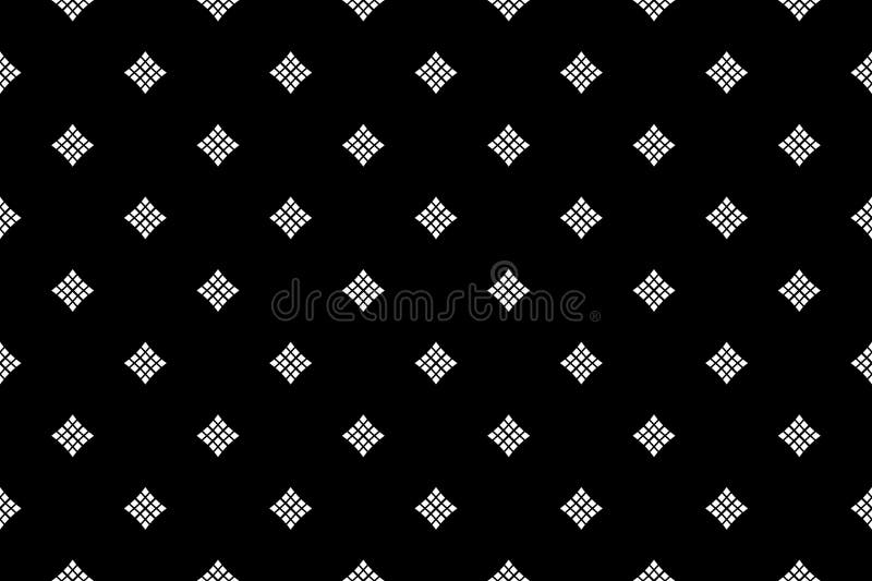 Seamless of Diamond Style of Tiles Pattern. Set 8 Stock Illustration ...