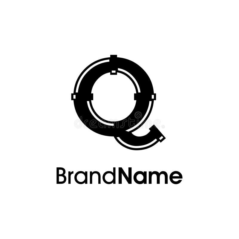 Modern Initial Q Plumbing Logo Stock Vector - Illustration of company ...