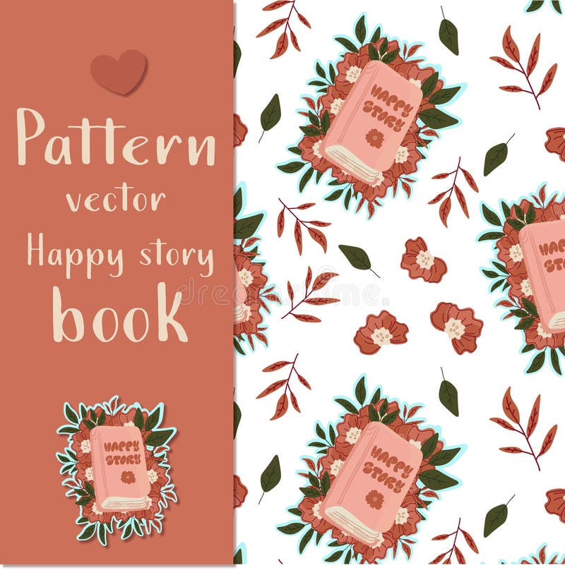 Pattern Warm Story Book Happy Cozy Autumn Vector Png Download Free Eps ...