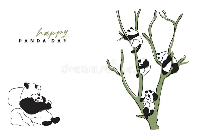 Conserve and Protect Wildlife Stock Illustration - Illustration of bear ...