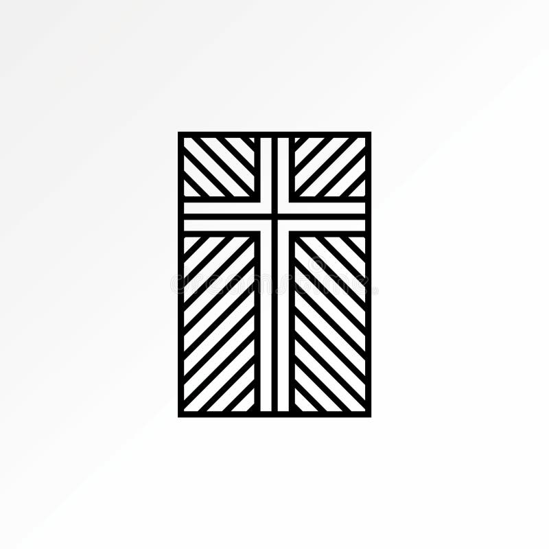 Unique Simple Art Pattern Christian Cross Church. Related To Religion ...