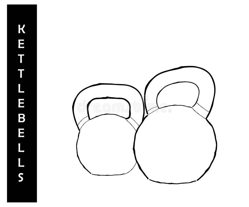 Kettle Bell stock illustration. Illustration of healthy - 292134572