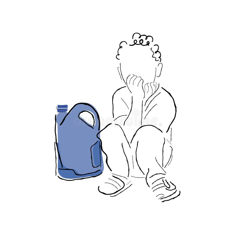 Africa Water Shortage Stock Illustrations – 182 Africa Water Shortage ...