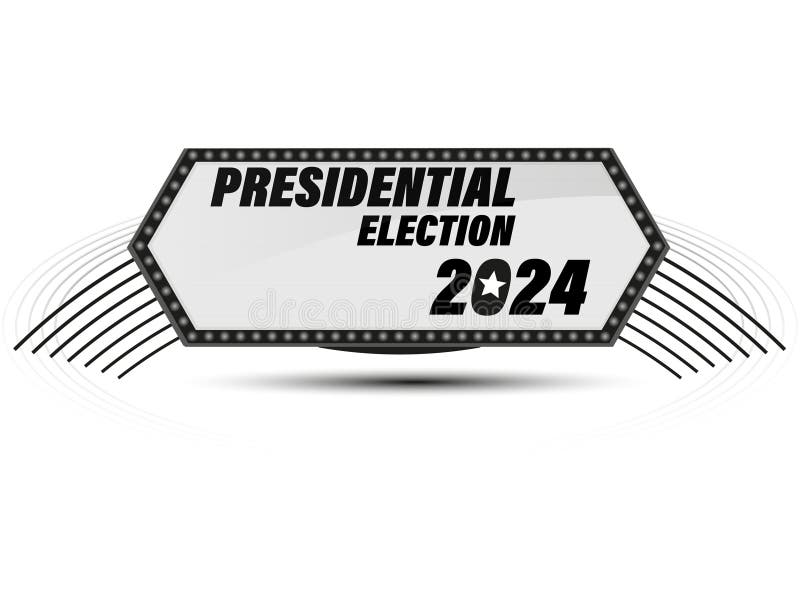 USA 2024 Presidential Elections Event Banner Stock Vector ...