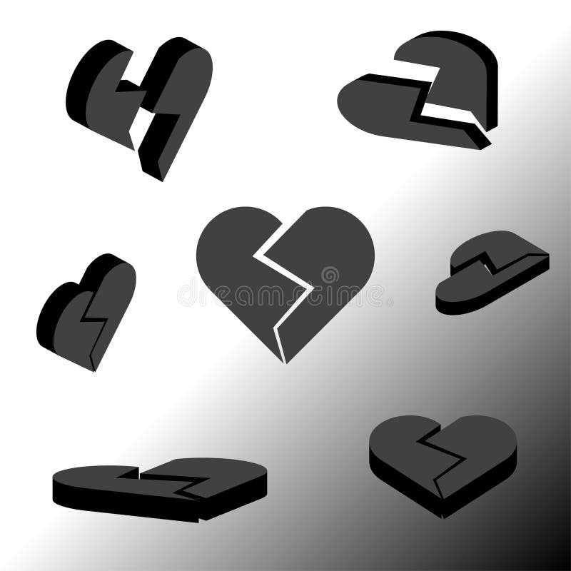 Heartbreak Silhouette Stock Illustrations – 507 Heartbreak Silhouette ...