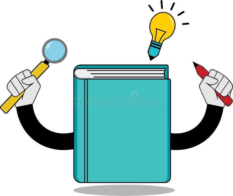 Ingenious book characters stock vector. Illustration of concept - 292709843