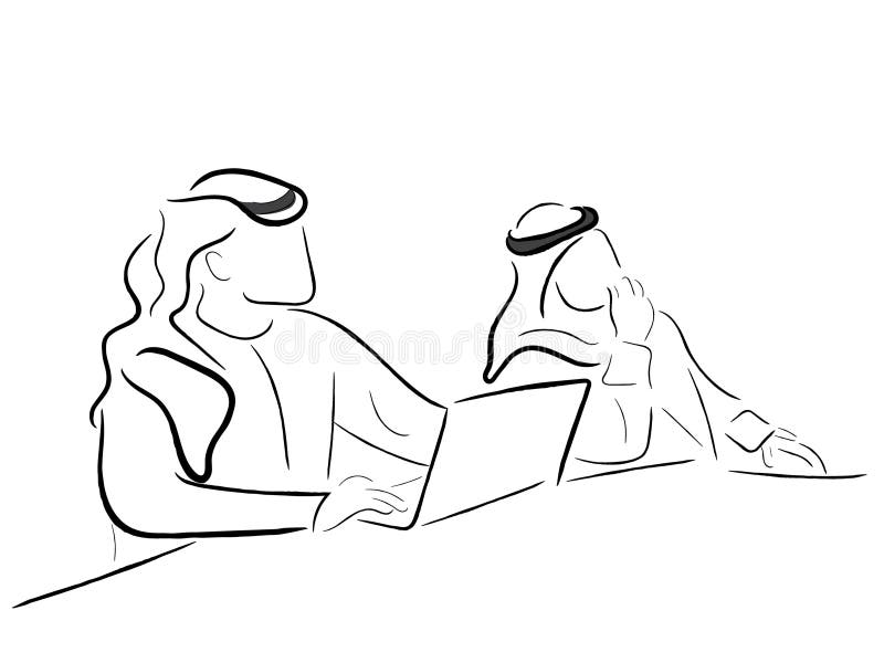 Arabian culture poster stock illustration. Illustration of culture ...