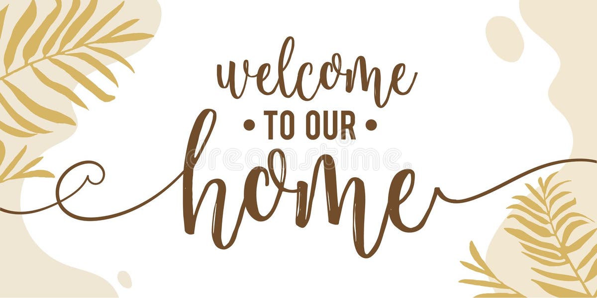 Welcome Family Friends Banner Stock Illustrations – 90 Welcome Family ...
