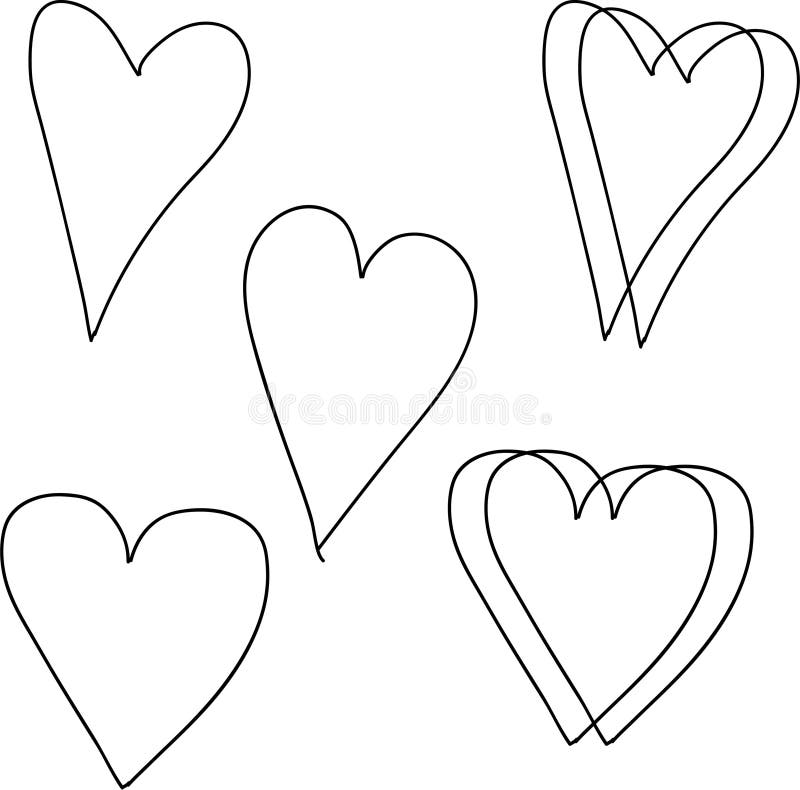 Open Heart Jpg Image with Svg Vector Cut File for Cricut and Silhouette ...