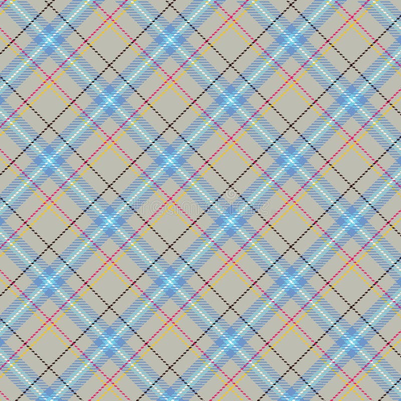 Scottish Tartan Plaid Repeated Vector Seamless Pattern for the ...