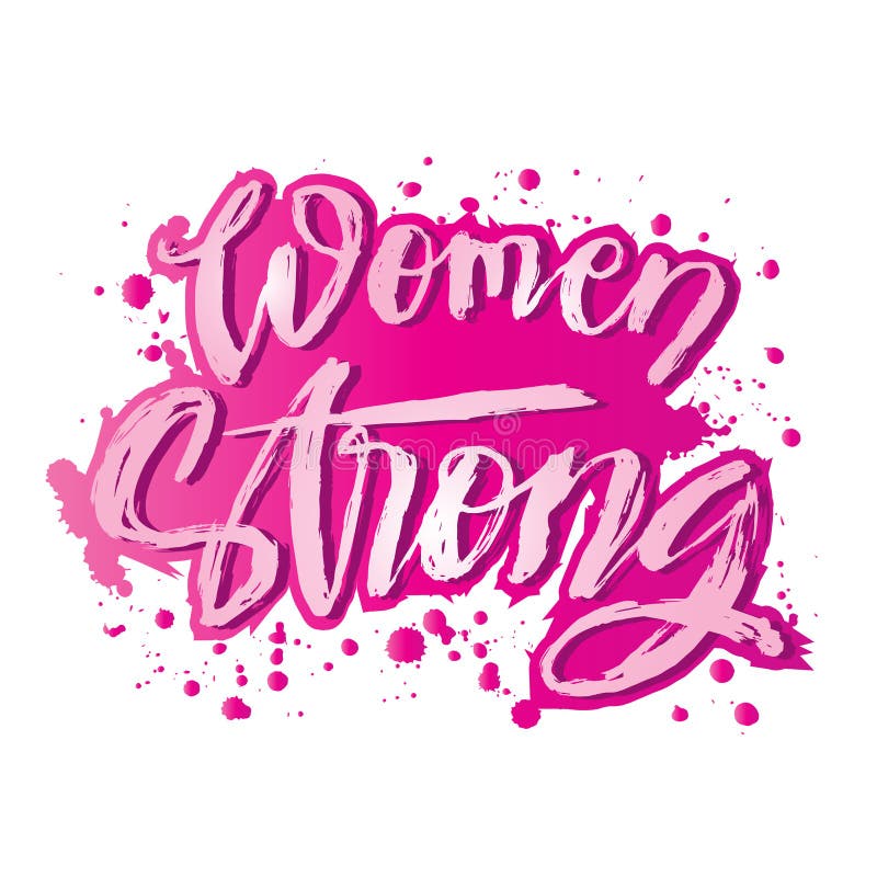 Strong Women with Arm Muscles. Feminism, Girl Power, International ...