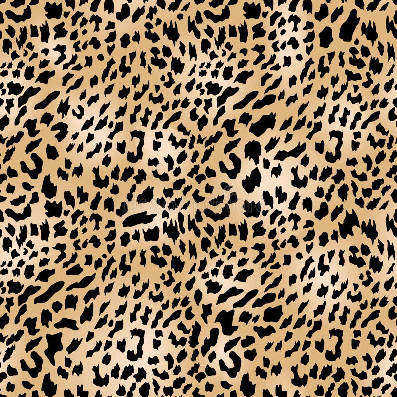 Jaguar or Leopard Pattern, Seamless Texture. Cheetah Animal Print for ...