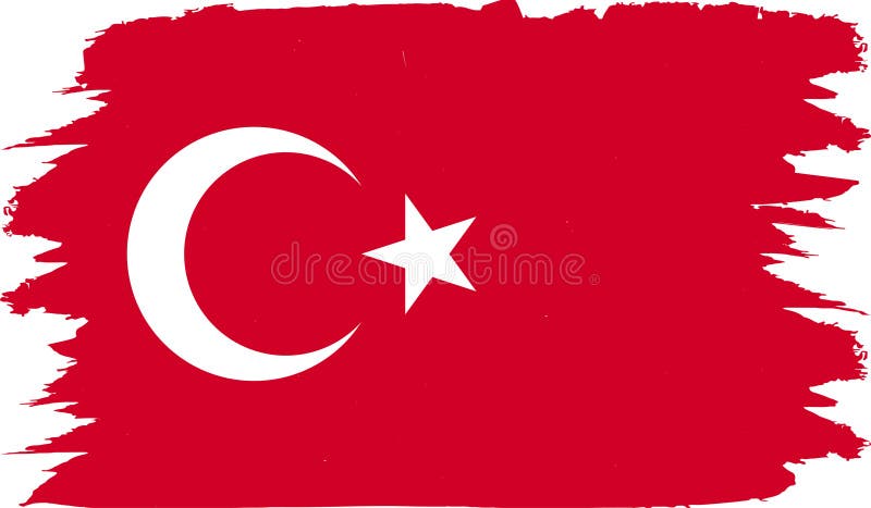 Turkey S National Flag in Its Official Colors Stock Vector ...