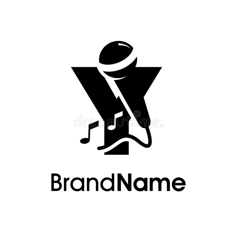 Modern Initial Y Music Logo Stock Vector - Illustration of letter ...