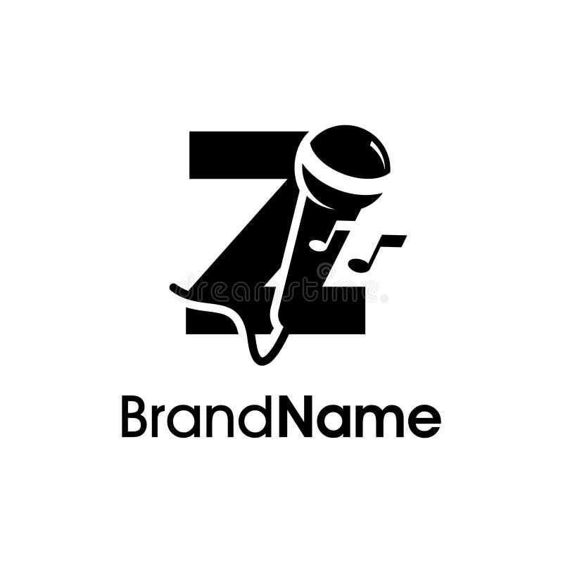 Modern Initial Z Music Logo Stock Vector - Illustration of record ...